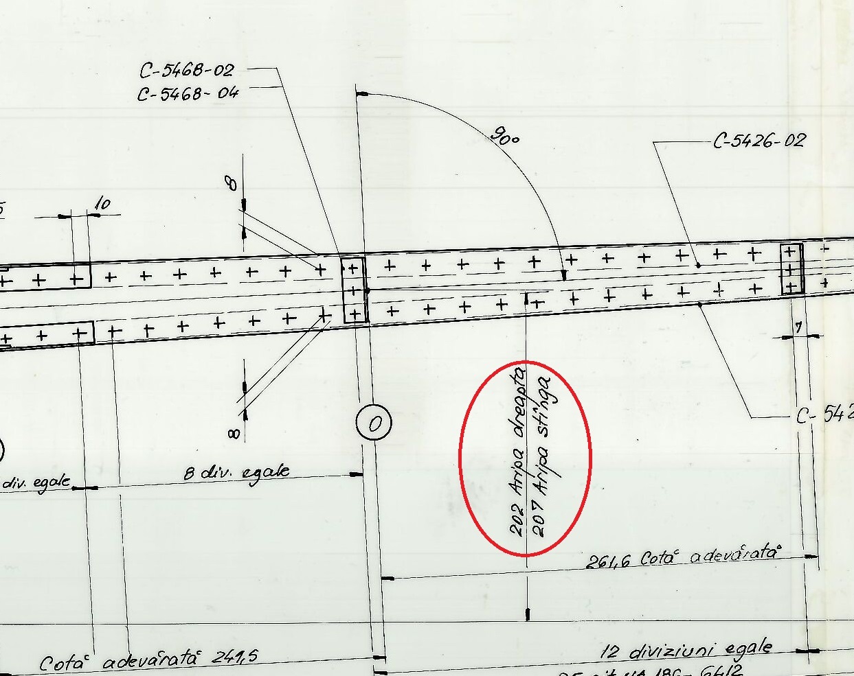 Geometrie aripă - IAR 80 FLY AGAIN